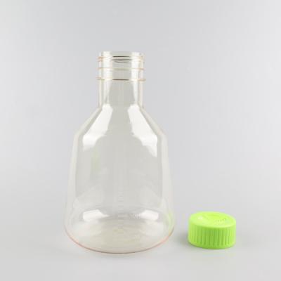China El laboratorio utiliza el frasco plástico de 2500 ml Erlenmeyer en química en venta