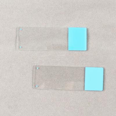 China El microscopio biselado de la esquina azul de 45 bordes desliza resbalones de la cubierta en venta