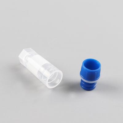China Frascos criogénicos 1ml del tapón de tuerca del soporte disponible del uno mismo en venta