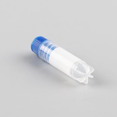 China El casquillo criogénico libre de los frascos del pirógeno de la ARNasa de la ADNasa inserta 1.8ml en venta