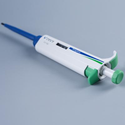 China 0.5-10ul Laboratory Single Channel Adjustable Volume Pipette for sale