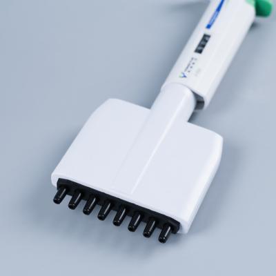 China Variable Volume Laboratory 8 Channel Adjustable Multichannel Pipette for sale