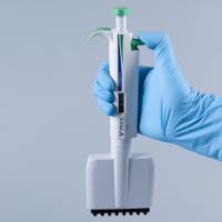 China Variable Volume Laboratory 8 Channel Adjustable Multichannel Pipette for sale