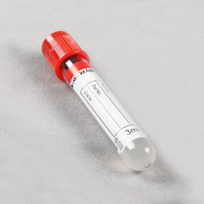 Cina Tubi sterili della raccolta di vuoto del prelievo di sangue di colore di agrostide bianco del coperchio a vite in vendita