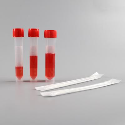 Cina Metropolitana orale orale affollata nasale di nylon di plastica della raccolta del campione del tampone del tampone in vendita