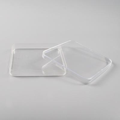 China Vierkante Vorm Plastic Petri Dish Uses In Laboratory met Opening Te koop