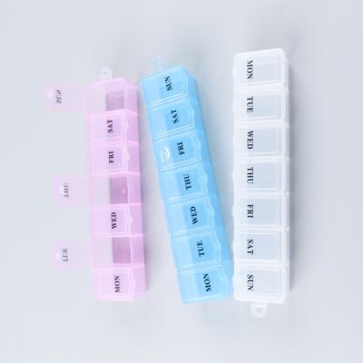 Cina Organizzatore settimanale PP Plastic Material della scatola della pillola da 7 giorni in vendita