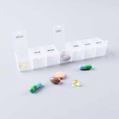 Cina Organizzatore settimanale PP Plastic Material della scatola della pillola da 7 giorni in vendita