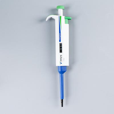 China 5 - Pipetas de un solo canal de laboratorio de 50 ul Volumen ajustable en venta