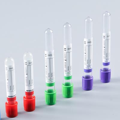 Cina Il fluoruro dell'eparina del sodio citrata i tubi 3ml/4ml/5ml/6ml/7ml/8ml/9ml dell'eparina del litio in vendita