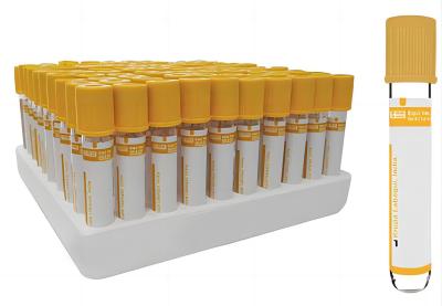 Cina 5ml 10ml Vacuum Blood Collection Tube Disinfecting Disinfecting in vendita