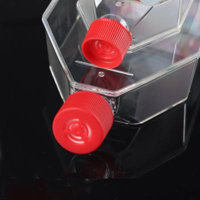 China CE And ISO Certification Laboratory Plastic Cell Tissue Culture Flask for sale
