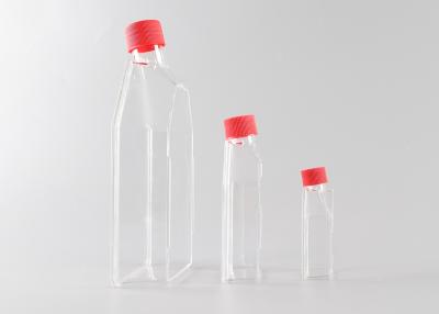 China Laboratory Plastic Cell Tissue Culture Flask CE And ISO Certification for sale