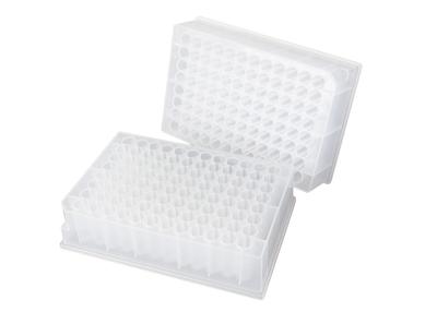 China 1,2 placa bien profunda de la perforación rectangular de la parte inferior del cultivo celular del ml U 96 en laboratorio en venta