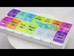 Medicine Weekly Pill Dispenser Box For Elderly People