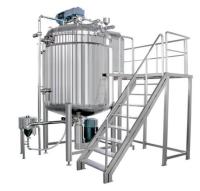 Quality Cosmetic Vacuum Homogenizer Cream Mixer Emulsifier Mixer Machine For Face Cream for sale