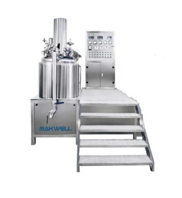 China SS304 Elektrisch verwarmd vacuüm-homogeniserend emulgator Creme homogeniserend emulgator mixer Te koop