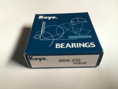China Koyo deep groove ball bearing 6806 30*42*7 for machinery for sale