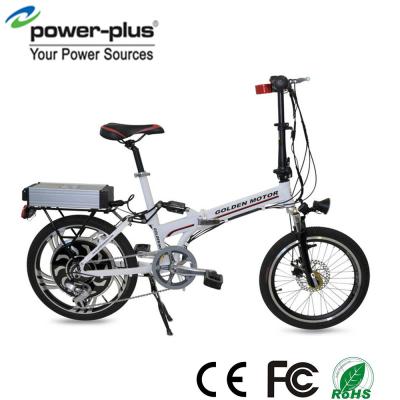 China Aluminum Folding Electric bike with 36V/10ah Sumsang Li-battery for sale