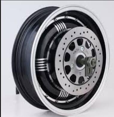 China high power 8000W hub Electric Scooter Motor for Tricycle , 300 - 1600rpm speed for sale
