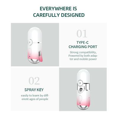 Cina Nano Face Moisturizer Machine Oem Portable Mini macchina idratante per la pelle in vendita