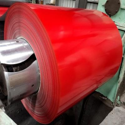 China 0.1mm300mm Vooraf geverfte Kleur Met een laag bedekte Staalrol 600mm2500mm Te koop