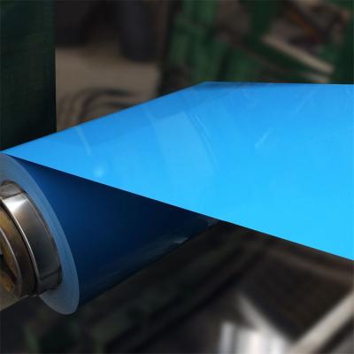 中国 Prepainted青いASTMは鋼鉄コイル0.12-4.0mm DX51Dに電流を通した 販売のため