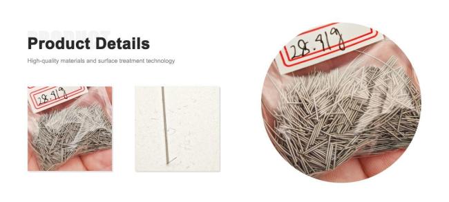 Microscopic View of Platinum Iridium Spring Wire