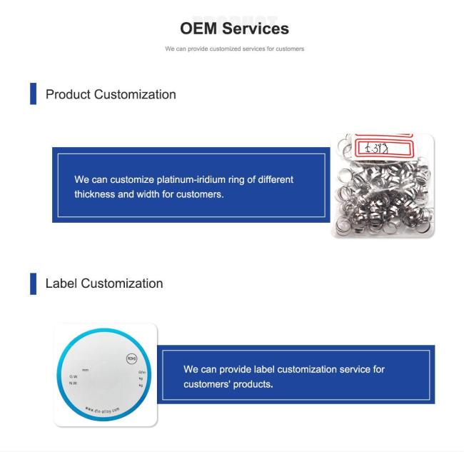 Precision-Engineered Platinum Iridium Ring with Chemical Stability and High-Temperature Resistance for Laboratory Equipment 3