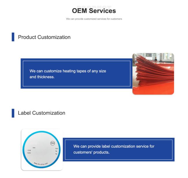 DLX Nichrome Heating Tape Production