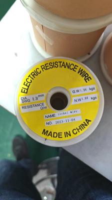Cina Riscaldamento elettrico efficiente Prodotto in lega di nicro a bassa resistenza elettrica in vendita