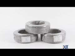 Cabos de compensação de termopares de fibra de vidro de alta temperatura 7 × 0,3 mm 1 par