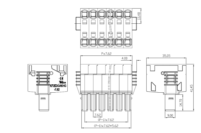 plug in  terminal block, pluggable type terminal block,