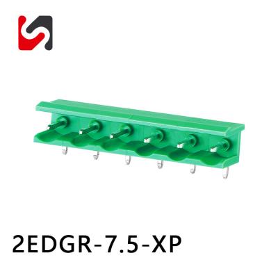 Cina Tipi di blocchi terminali 2EDGR-7.5 300V per PCB in vendita