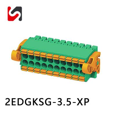 Cina SHANYE BRAND 2EDGKSG-3.5 300V blocco terminale della pinza a molla in vendita