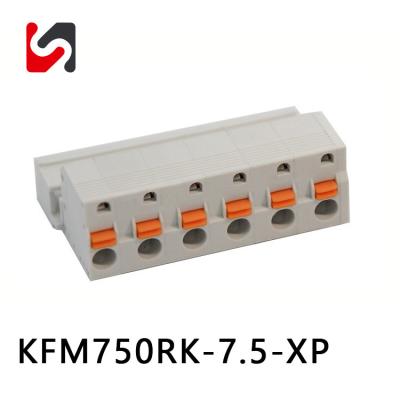 Cina SHANYE BRAND KFM750RK-7.5 300V 10A modello di tipo phoinex blocchi terminali innescabili di 7,5 mm di passo in vendita