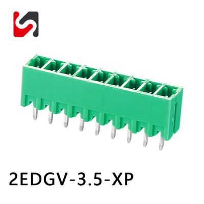 Cina SHANYE BRAND 2EDGV-3.5 300V vendita a caldo 8p 3.5mm passo Phoenix blocchi terminali con ROHS in vendita