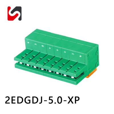 Cina 2EDGDJ-5.0 300V 5.0MM terminale a vite di montaggio superficiale per PCB in vendita