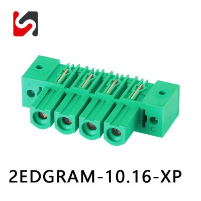 Cina Shanye marchio 2EDGRAM-10.16 striscia di connettore elettrico con flang sostituire Phoenix vendita calda in vendita