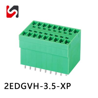 Cina SHANYE BRAND 2EDGVH-3.5 300V 3,5 mm blocchi terminali a propulsione con ul per pcb in vendita