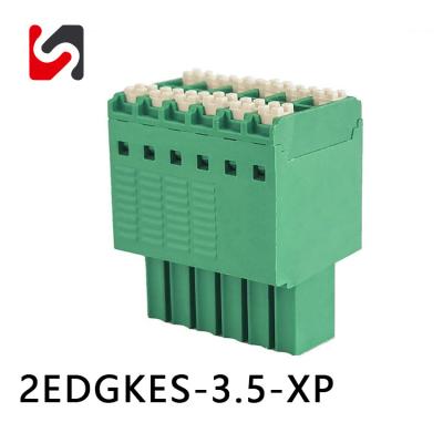 Cina SHANYE BRAND 2EDGKES-3.5 300V blocco terminale in fiocco 6 pin in vendita