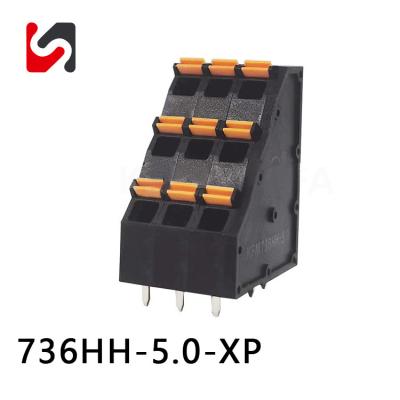 中国 KFM736HH-5.0 5.0mm ピッチ フェニックス 5アンパール PCB端末コネクタ ホットセール 販売のため