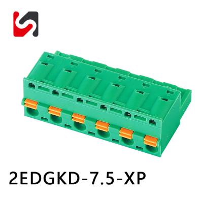 Cina SHANYE BRAND 2EDGKD-7.5 300V connessione di blocco terminale di tipo plug-in in vendita