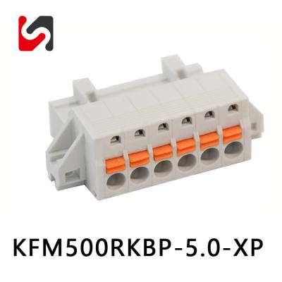 Cina SHANYE BRAND KFM500RKBP-5.0 300V Phoenix blocco terminale in fiocco 5.0mm passo maschio fatto in Cina in vendita