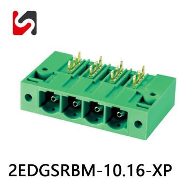 Cina SHANYE BRAND 2EDGSRBM-10.16 grande corrente 65A 10.16mm fenice blocco terminale innescabile maschio vendita calda in vendita