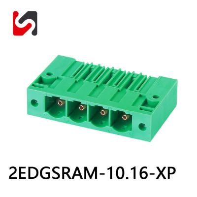 China SHANYE BRAND 2EDGSRAM-10.16 600V 65A 10.16mm Phoenix bloco de terminais elétricos de ligação masculino e feminino fabricado na China à venda