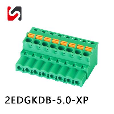 Cina SHANYE BRAND 2EDGKDB-5.0 300V 2 pin 15a blocco terminale a vite in vendita