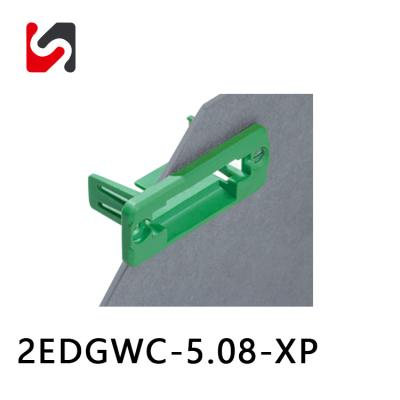 Cina SHANYE BRAND 2EDGWC-5.08 300V attraverso il muro blocchi terminali con flang 2p-24p in vendita