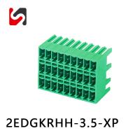 China KF2EDGKRHH-3.5 300V 8A Pluggable PCB Terminal Block Replacement Phoenix 2-24P for sale