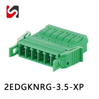 Cina SHANYE BRAND 2EDGKNRG-3.5 300V blocco terminale di pinza a molla in fiocco in vendita